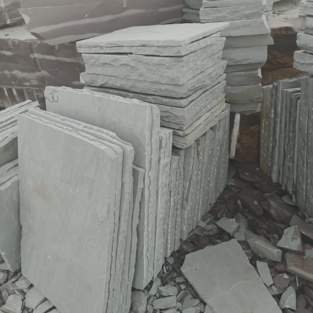 kota pathar - price -18/-sq.ft.. semi-polished Naksh stone