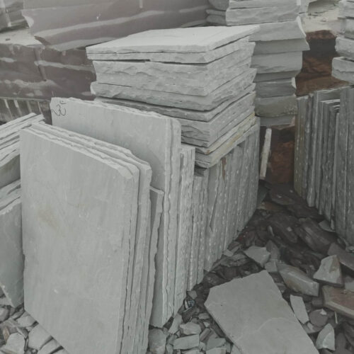 kota pathar - price -18/-sq.ft.. semi-polished Naksh stone